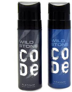 Wild Stone Code Platinum & Titanium Body Mist - For Men - Price in ...
