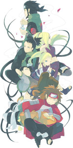 Athah Anime Naruto Ino Yamanaka Asuma Sarutobi Shikamaru Nara Chōji ...