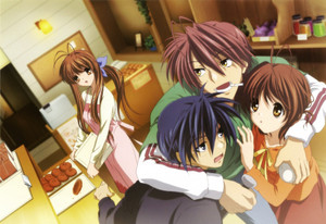Athah Anime Clannad Nagisa Furukawa Tomoya Okazaki Sanae Furukawa Akio ...