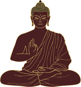 Impression Wall 61 cm God of Jain Religion Self Adhesive Sticker Price ...