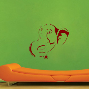 Creatick Studio 53 cm Lord Ganesha Wall Stickers ( 53Cm X 60Cm ) Self ...