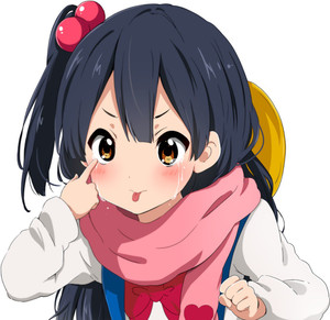 Athah Anime Tamako Market Cute Tears Emotions Tomako Matet Scarf Brown ...