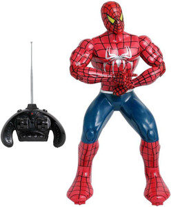 Bonkerz 14 Inch AVENGERS Remote Control Spiderman Robot - 14 Inch ...