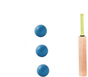 SST CRICKET BAT COMBO & JUMPER BALL COMBO (BAT+3 JUMPER BALL) Cricket ...