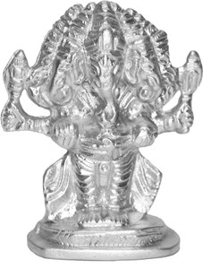 Real Seed Panchmukhi Ganesh Statue 5 Faced Ganesha Idol Parad ...