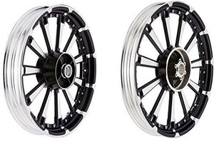 Bullet King Bullet 350 Bike Alloy Wheel 21 Front, Rear Alloy Aluminium ...