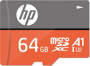 HP HFUD064-1V31A-1 U3 A1 64 GB MicroSD Card Class 10 100 MB/s Memory ...