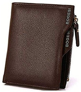 BOGESI Men Casual, Formal Brown Artificial Leather Wallet Brown ...
