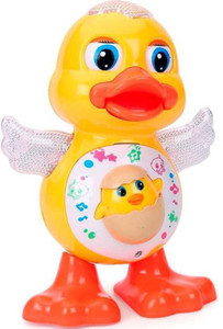 SALEOFF Battery Operated Dancing Duck with Sound And Music Yellow ...