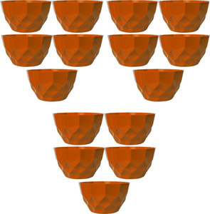 Anand vatika Amaze Pot Orange pack of 15 Plant Container Set Price in ...