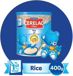 NESTLE Cerelac Rice - 400g (Imported) Cereal Price in India - Buy ...