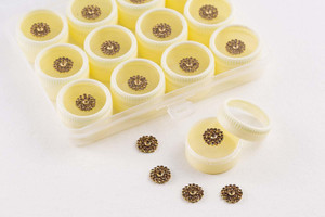 BEAUTY GOLD Gold Bindi Box Crystal Bindis Bridal face Jewels Forehead ...