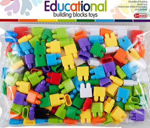 KITI KITTZ Colorful Building Blocks Educational Toy for Kids ROUND ...