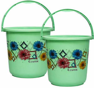agrawal Buckets for Bathroom, 40 L Plastic Bucket Price in India - Buy ...