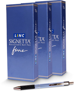 Linc Signetta Fine 0.7mm Black Ball Pen - Buy Linc Signetta Fine 0.7mm ...