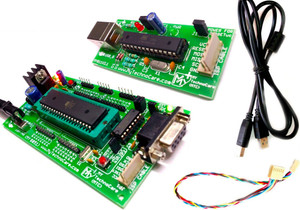 MY TechnoCare 8051 Microcontroller Kit with ZIF Socket and AVR-8051/ ...