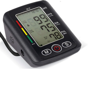 MCP BP Digital Blood Pressure Monitor with USB Charging Port and Pulse ...