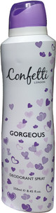 Confetti LONDON GORGEOUS (PACK OF 1) Deodorant Spray - For Women ...