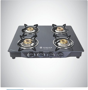 Singer Stainless Steel Manual Gas Stove Price in India - Buy Singer ...