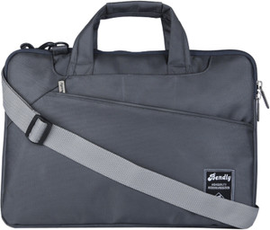 Bendly 15.6 inch Expandable Laptop Messenger Bag Grey - Price in India ...