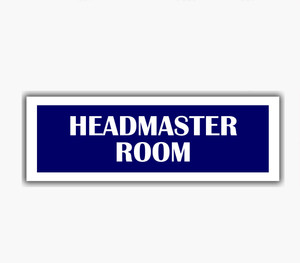 signEver Head Master Room Emergency Sign Price in India - Buy signEver ...