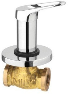 Mily OPERA Heavy Brass Concealed Stop Cock with wall Flange -(Pack of 4 ...