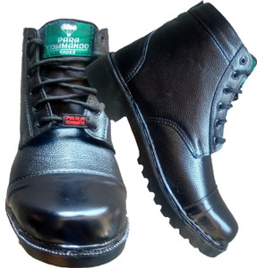 Para Commando Steel Toe PVC Safety Shoe Price in India - Buy Para ...