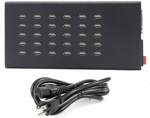 TECHGEAR Multi-Port USB Charger Station 30 Multi-Ports USB Charger ...