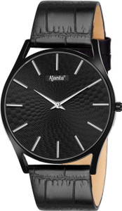 AJANTA QUARTZ AWC102ESG/4/BLS/B/BL Black Analog Watch - For Men - Buy ...