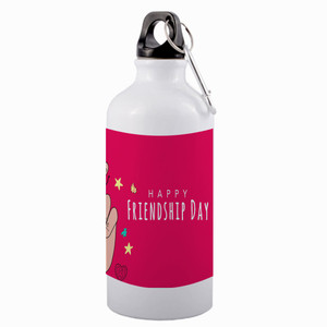 COLOR YARD best happy-friendship-day with pink background print design ...