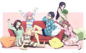 Athah Anime Sakura Quest Yoshino Koharu Sanae Kouzuki Maki Midorikawa ...