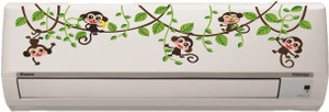 DreamKraft 91 cm Sticker Wall Sticker Split Air Conditioner Sticker ...