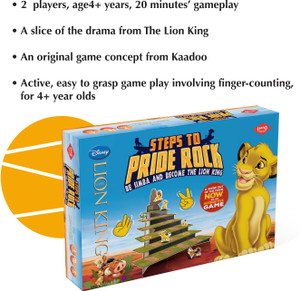 Kaadoo Disney Lion King-Steps To Pride Rock-Tabletop Party & Fun Board ...