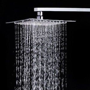 ACMMO 8"x8" Stainless Steel Ultra Slim Shower with 12inch Arm (Pack of ...