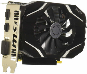 MSI GTX 1050 2G GDDR5 2 GB NVIDIA Chipset 64 bit 945 MHz Graphics Card ...
