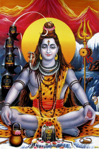 Shiv Ji Paper Art Wall Poster Without Frame (12x18 Inch) Paper Print ...