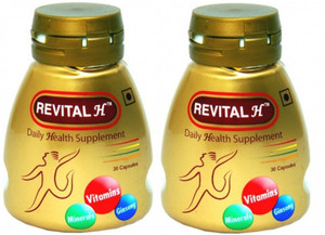 Revital Daily Health For Men (30 Cap each) Pack of 2 Price in India ...