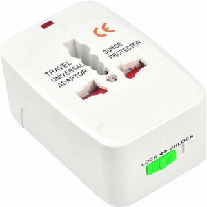 Devew New 1Pcs Universal All in One World Travel Adapter Worldwide ...