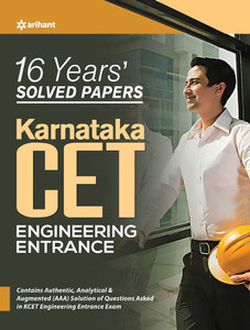 16 Years Solved Papers Karnataka Cet Engineering Entrance: Buy 16 Years ...