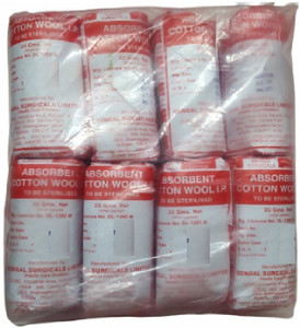 BENGAL SURGICALS LIMITED ABSORBENT COTTON WOOL (STERILIZED) - Price in ...
