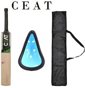 CEAT SRS NEW HITMAN TANNIS CRICKET BAT COMBO Cricket Kit - Buy CEAT SRS ...