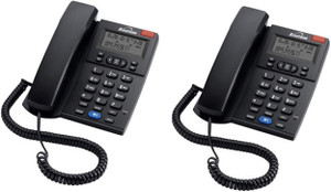 Binatone Concept 700 (Two Way Speaker) - Pack of 2 Pcs Corded Landline ...