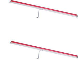 A-Mart™ 10 Watt 2 foot Red LED Tube Light T5 for Decoration(Pack of 2 ...