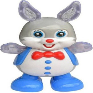 Toy Battery Operated Dancing Rabbit with Lights & Music - Battery ...