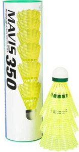 YONEX Mavis 350 Green Cap Nylon Shuttle Nylon Shuttle - Yellow - Buy ...