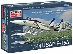 Minicraft F-15A Airplane Model Kit (1/144 Scale) - F-15A Airplane Model ...
