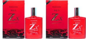 Buy RAMSONS RED ZX Eau de Parfum - 100*2 ml (PACK OF 2) Eau de Parfum ...