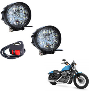 MOCKHE VLB-ROU9LD2P-247 Headlight Motorbike LED for Harley Davidson (12 ...
