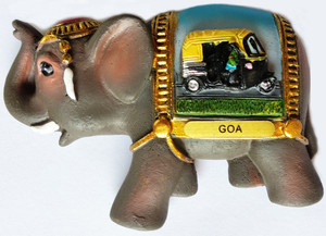 Temple Trees TSC 4061X - GOA ELEPHANT AUTO Fridge Magnet Pack of 1 ...