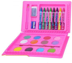 KIDZIAN 24 Piece & Painting Color Kit For KIDS - 24 Piece & Painting ...